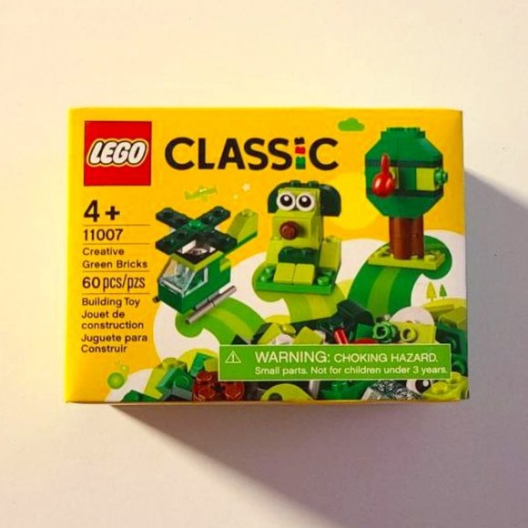 Lego | Toys | Lego Classic Creative Green Bricks 6pc Set 1007 New In ...